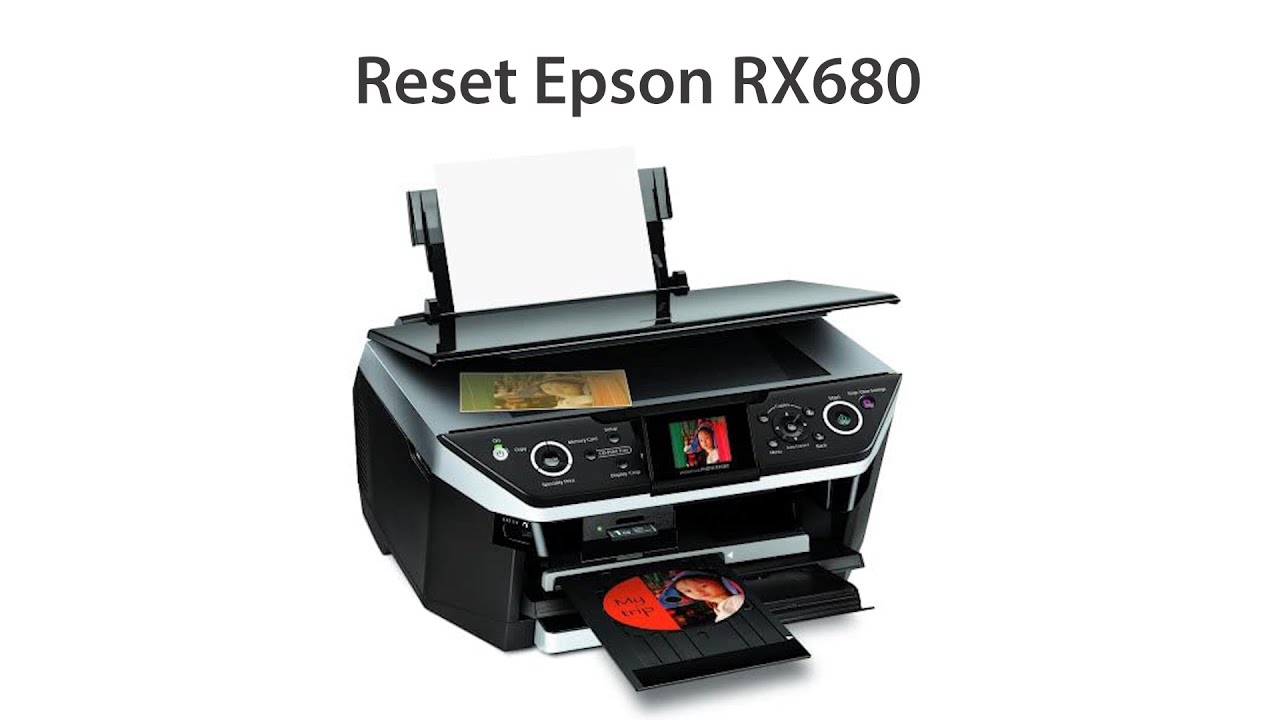 Reset Epson RX680 Wicreset Key - YouTube