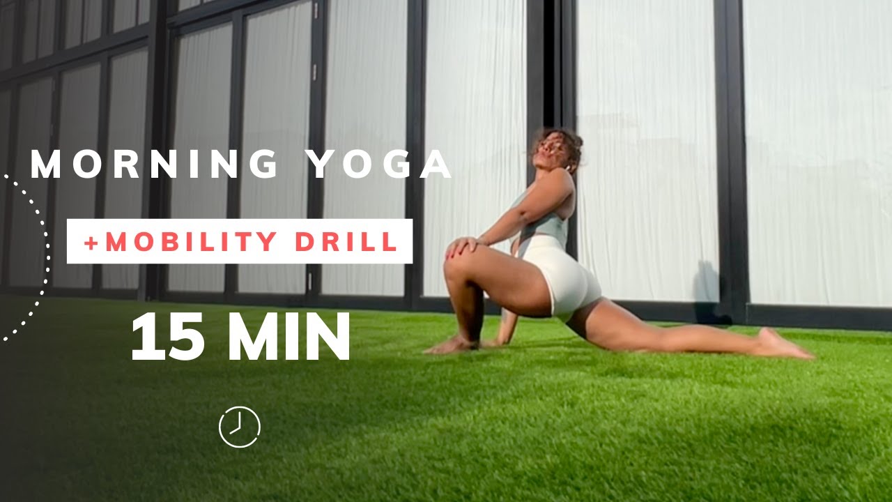 15 Min Morning Mobility Yoga - Yoga with Rina - YouTube