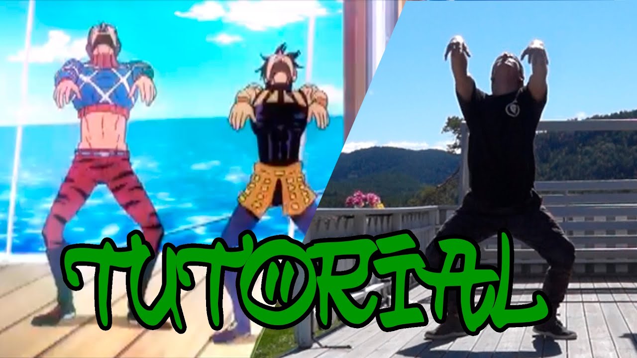 Real Dancer teaches you the torture dance from Jojo's Bizzare Adventure ...