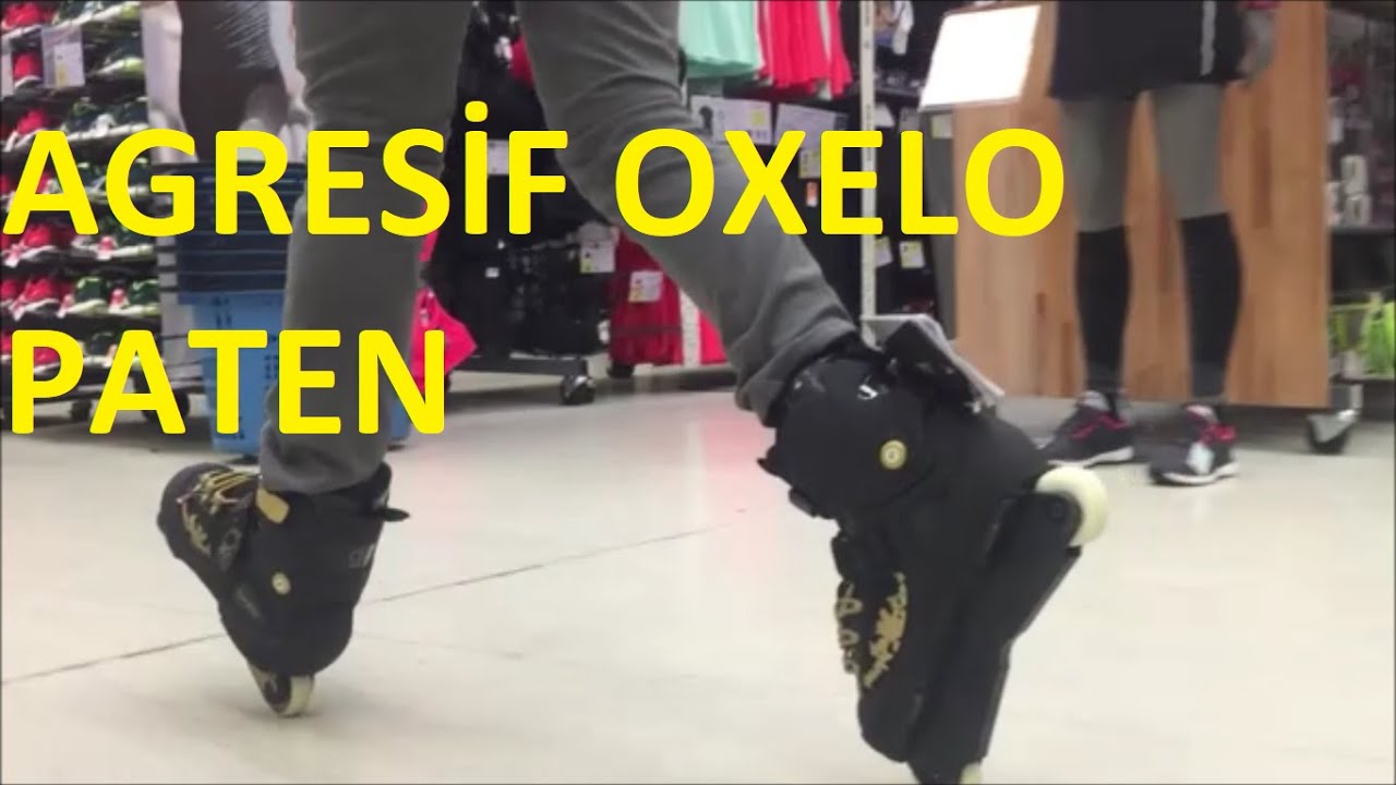 OXELO AGRESİF STREET PATEN İNCELEME - YouTube