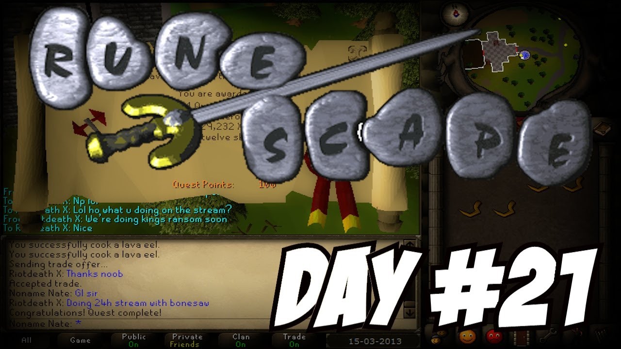 Runescape 2007 Project Ranged Tank - Runecrafting Time! (Day #21) - YouTube