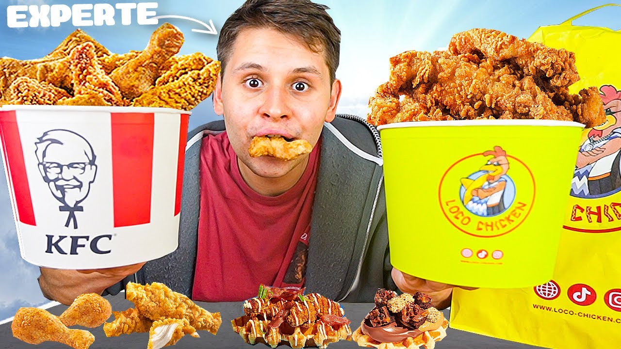 BESSER ALS KFC?🍗 - FAST FOOD EXPERTE TESTET LOCO CHICKEN😲(von Luciano ...