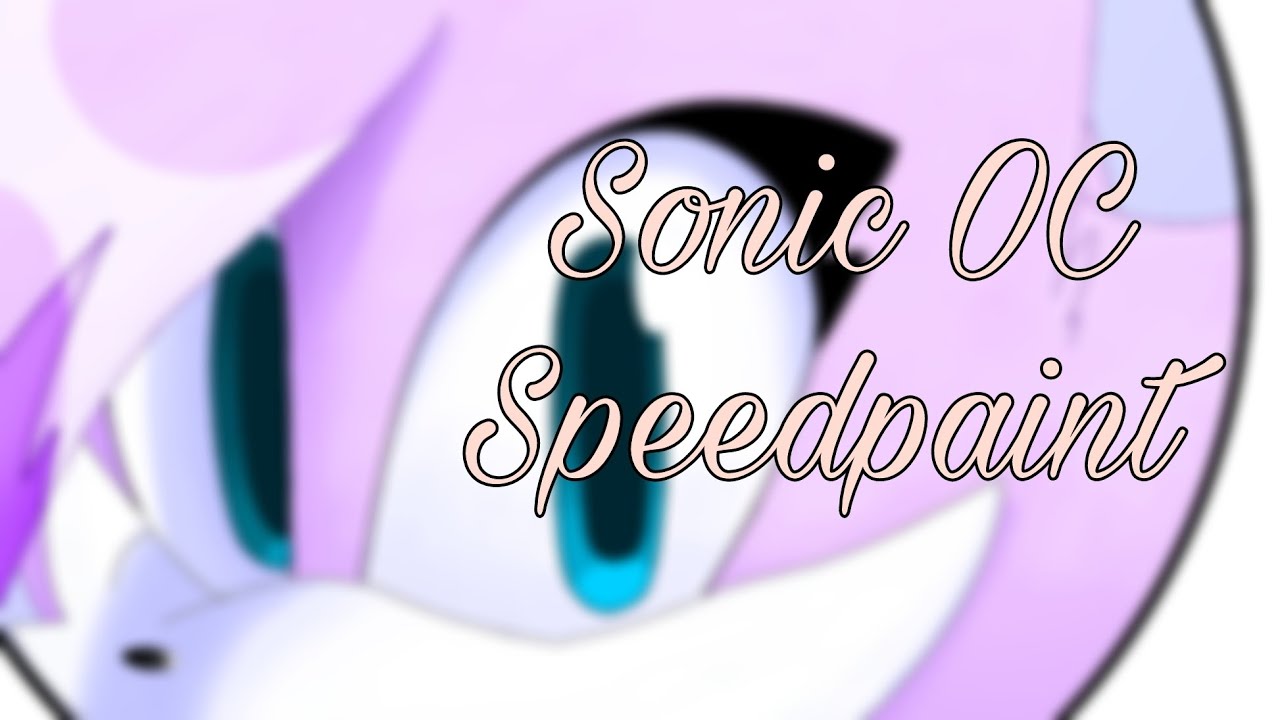 Sonic OC Speedpaint - Ashley The Wolf - YouTube