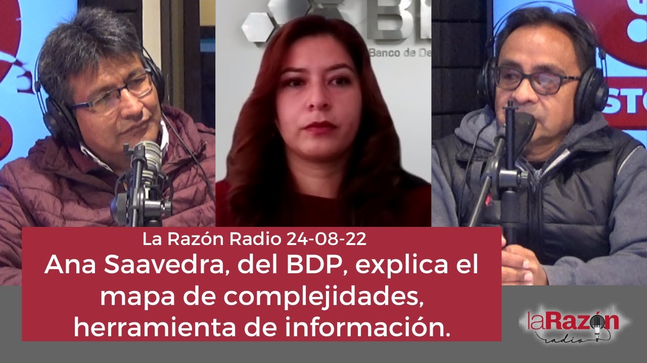 Ana Saavedra, del BDP, explica el mapa de complejidades, herramienta de ...