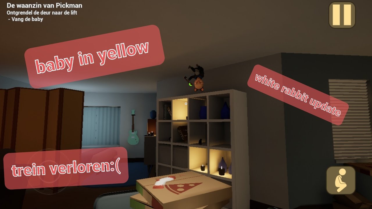 baby in yellow: White rabbit update! - YouTube