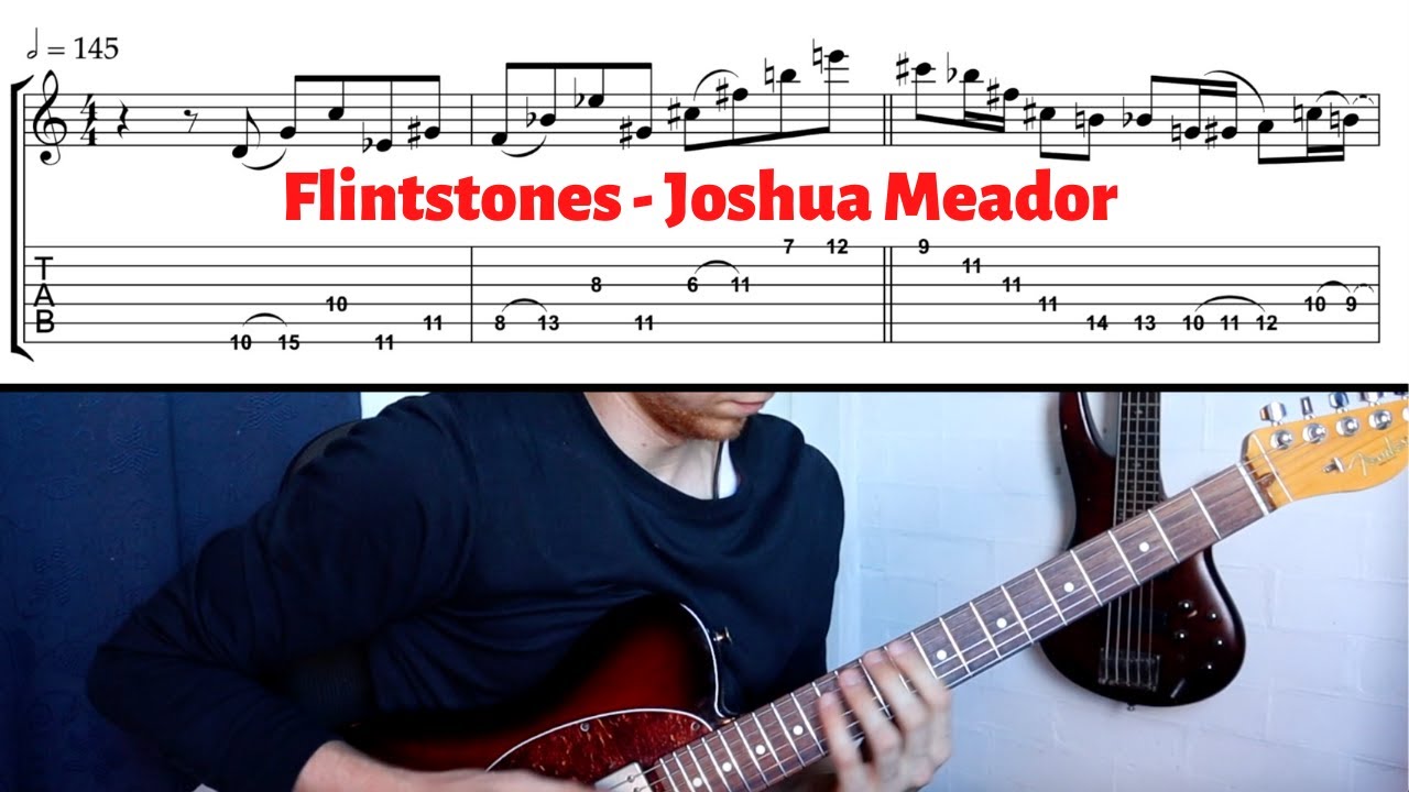 Flintstones Guitar Transcription - Jacob Collier (Joshua Meador ...