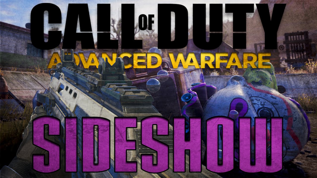 SCARY CLOWNS! - Call of Duty: Advanced Warfare "SIDESHOW" LIVE (Havoc ...