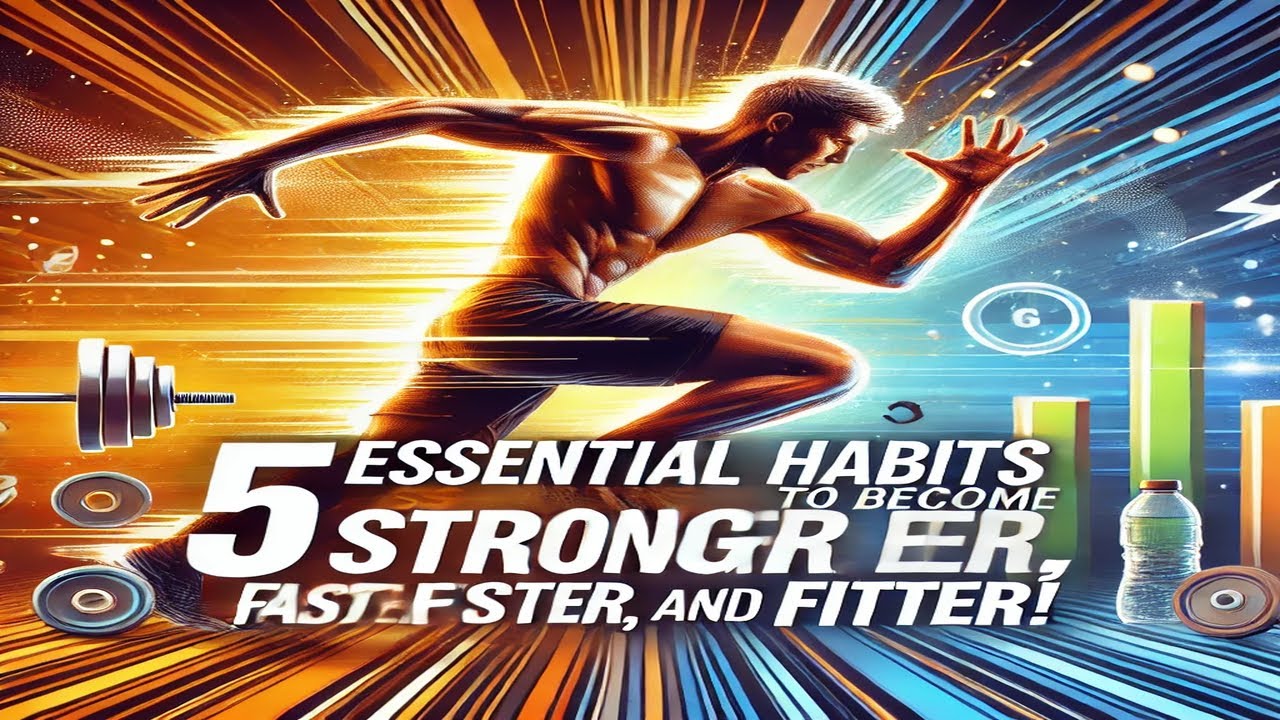 5 Essential Habits to Become Stronger, Faster, and Fitter! - YouTube