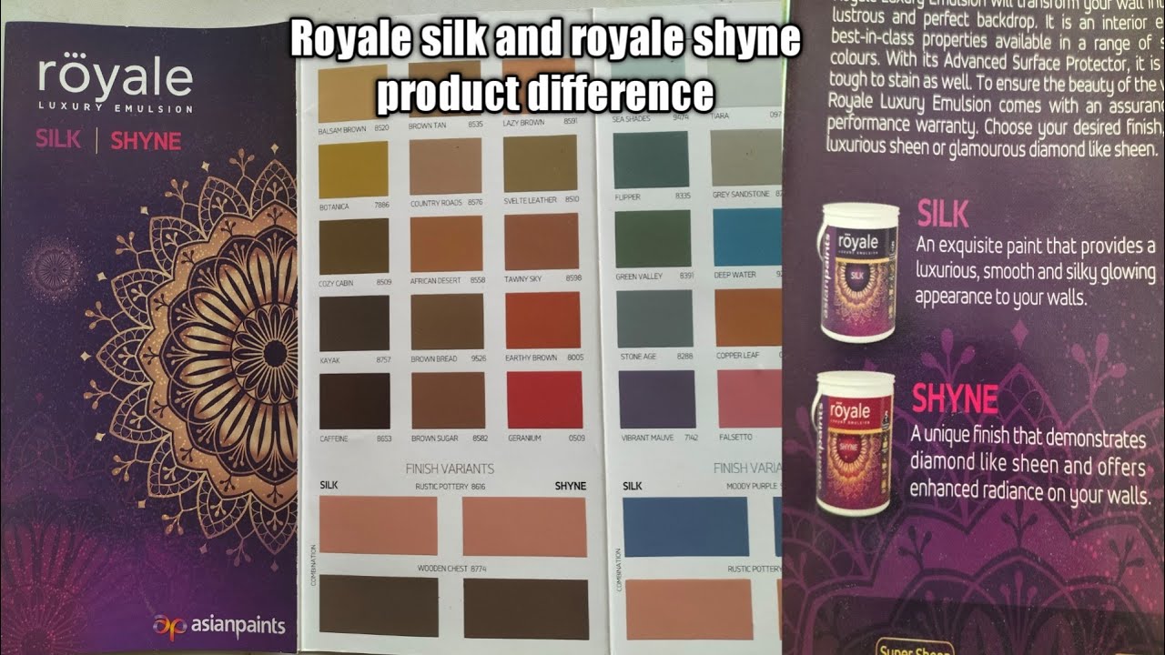 Royale luxury emulsion।। Royale silk and Royale shyne product ...