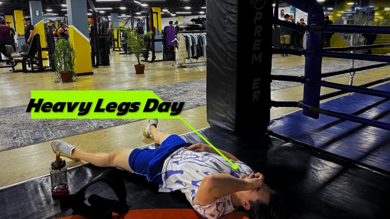 Heavy Leg Workout - YouTube