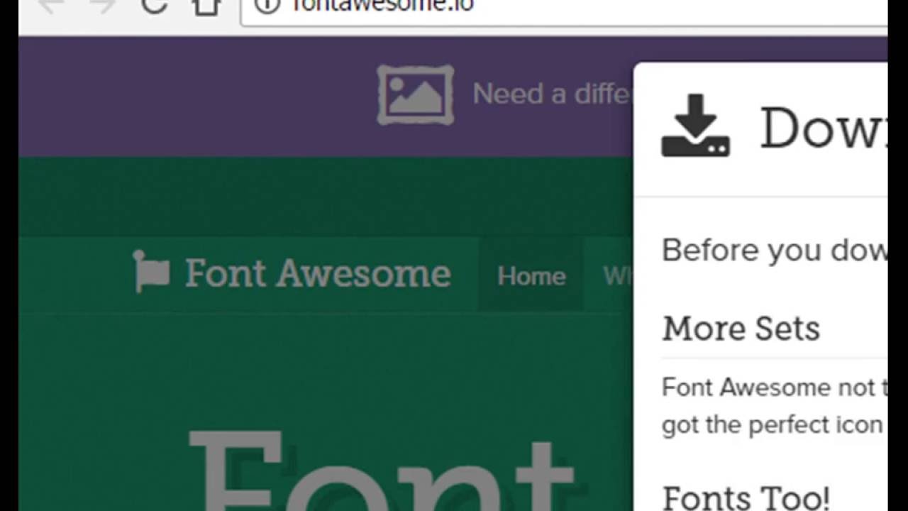 Use font awesome icons in photoshop and word - YouTube