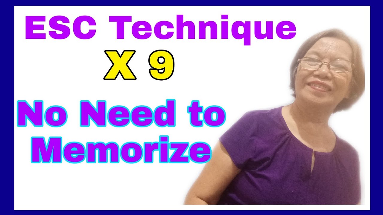 HOW TO MULTPLY X9 IN 10 MINUTES WITHOUT MEMORIZING the Multiplication ...