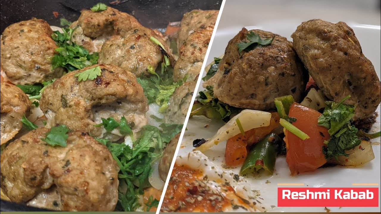 Reshmi Kabab Sizzling Style / Gulati Kabab / Chef by Chance - YouTube