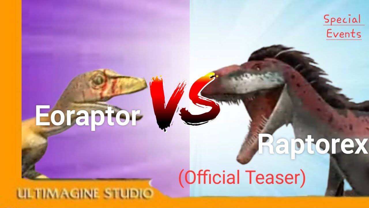 Eoraptor vs Raptorex Dinosaurs Battle Attack Special Battle (Official Teaser) - YouTube