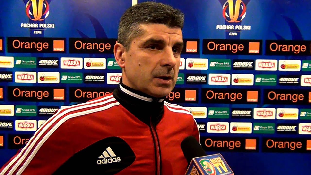 Miedź Legnica - Adam Fedoruk po meczu z Arką - YouTube