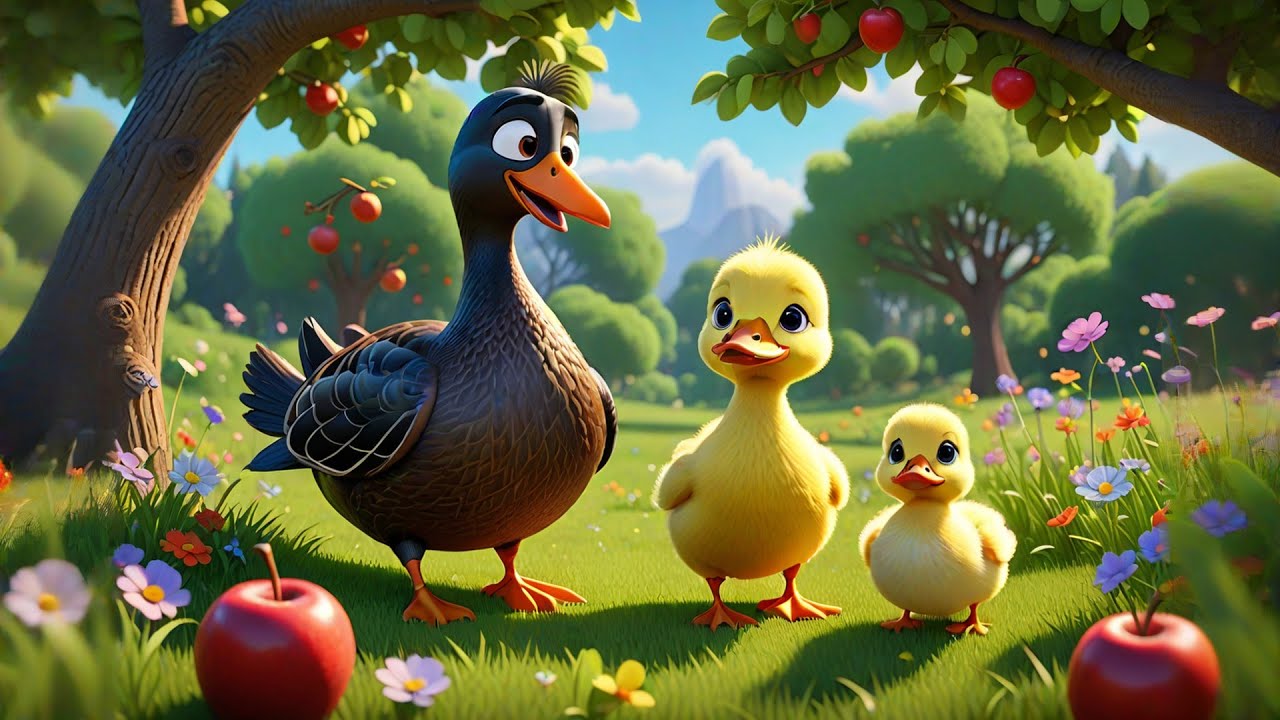 Six Little Ducks Learn A to Z | ABC Song for Kids | Alphabet Learning ...