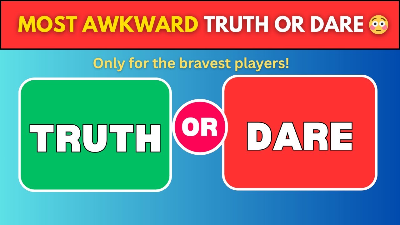 Embarrassing Truth or Dare 😳 Funny Quiz Challenge (Can You Handle It ...