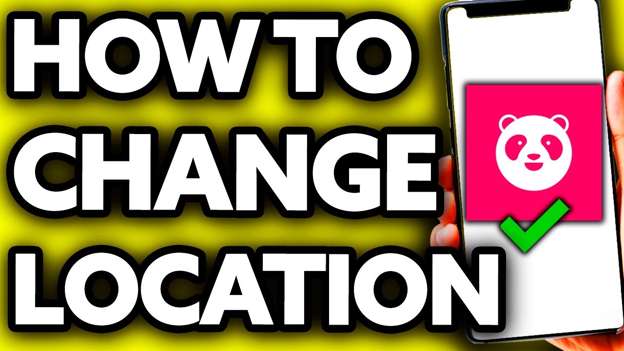 How To Change Location in Foodpanda (2025) - YouTube