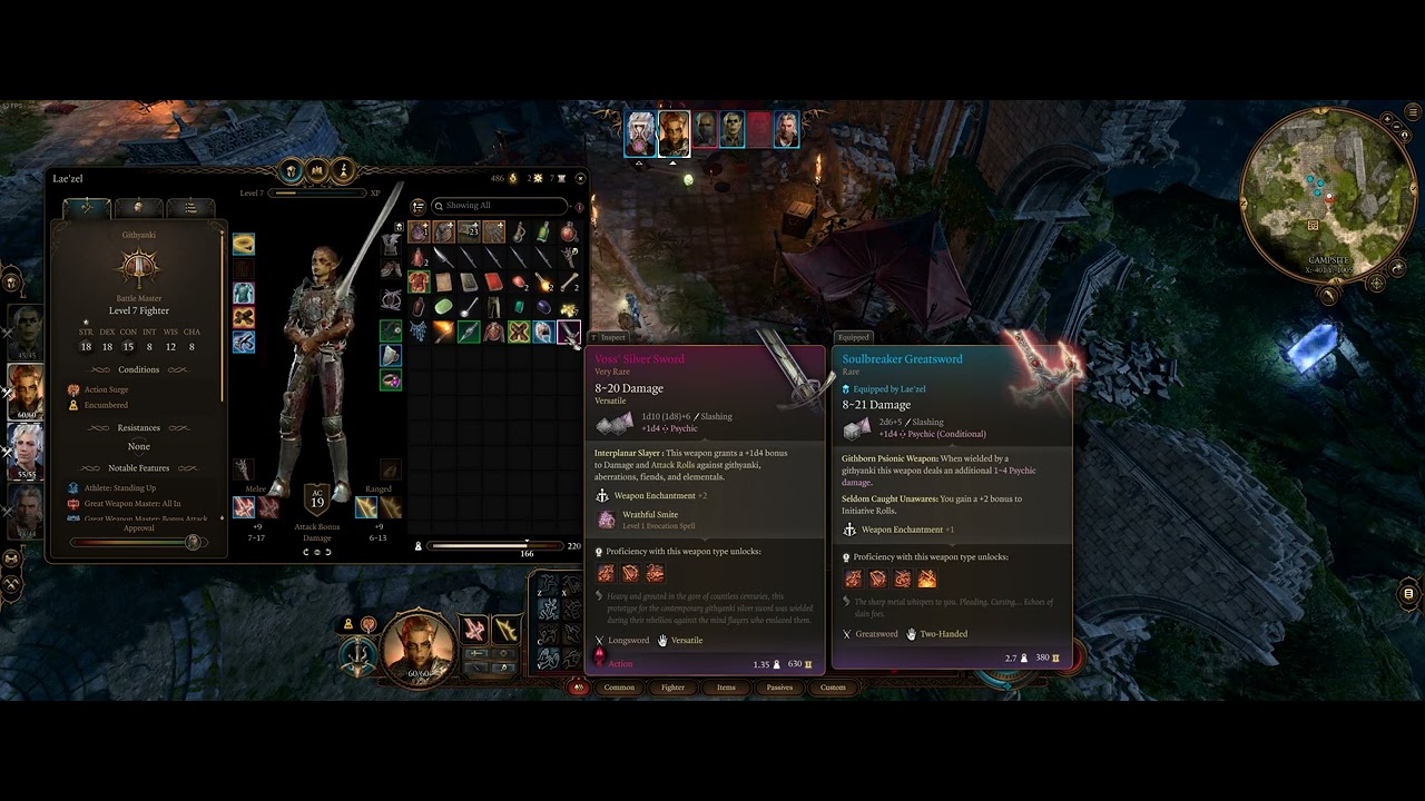 Voss' Fake silver sword |Baldur's gate 3 - YouTube