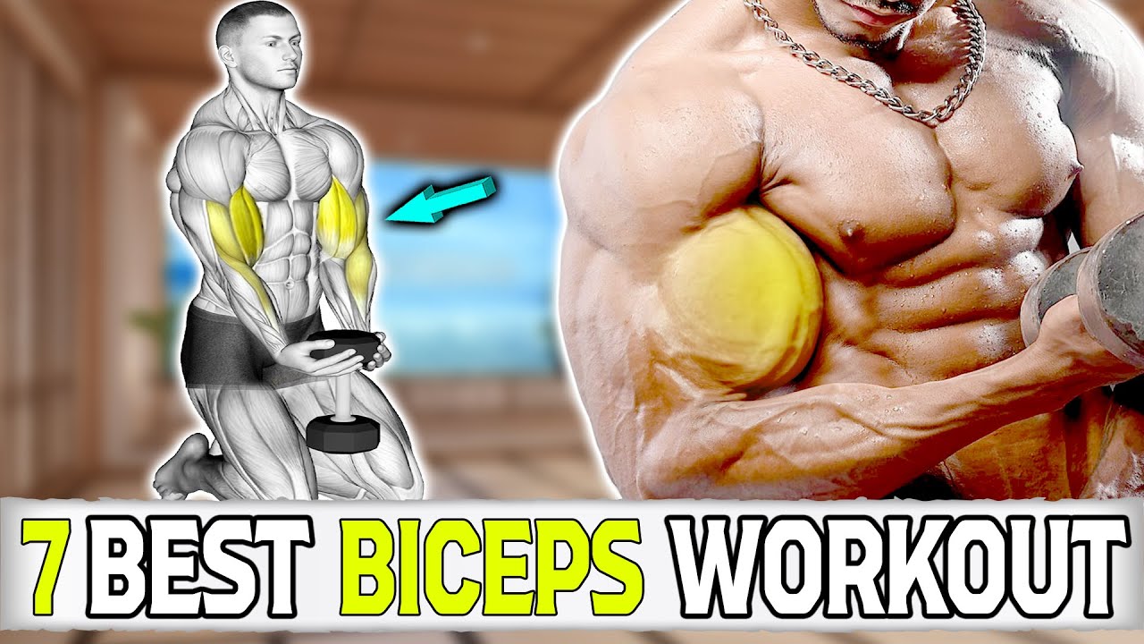 7 World's Best Biceps Workout For Bigger Arms - YouTube