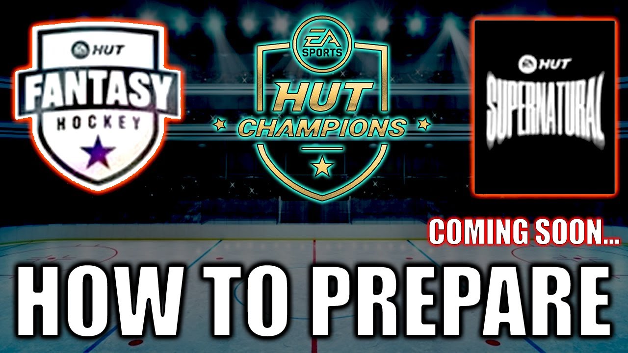 MASSIVE WEEK OF NHL 25 HUT- BE PREPARED I FANTASY HOCKEY, HUT CHAMPIONS, AND SUPERNATURAL - YouTube