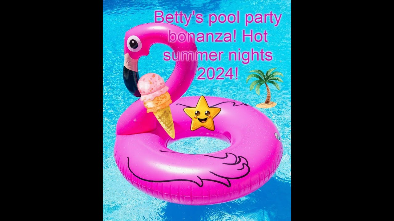 Flamingo pool party with a Doctor! - YouTube