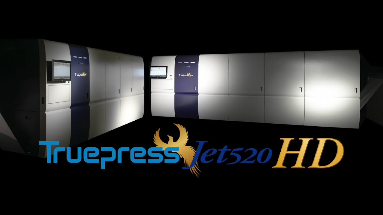 Print on Demand Digital Web Press | SCREEN TruePress Jet 520HD ...