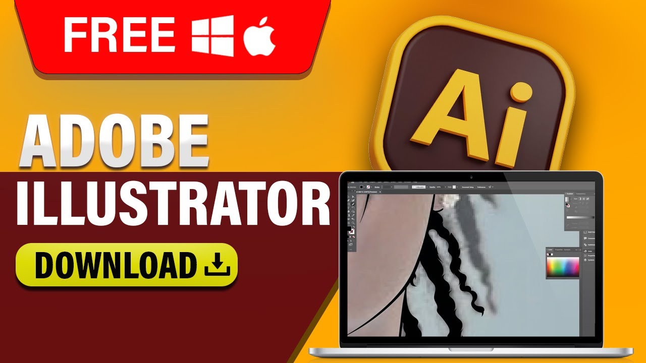 How to Download Adobe Illustrator for Free on PC & MAC and Laptop - YouTube
