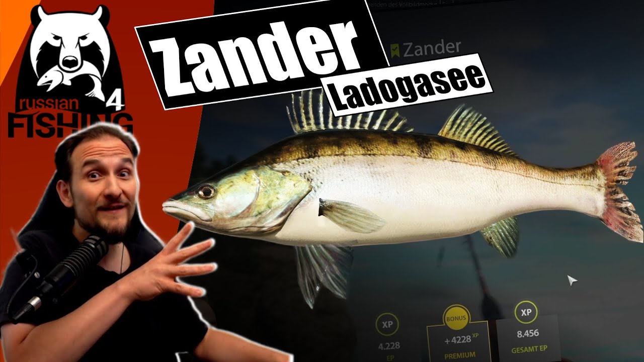 Russian Fishing 4 - Ladogasee - Zander, Saibling und Co. - Texas Rig ...