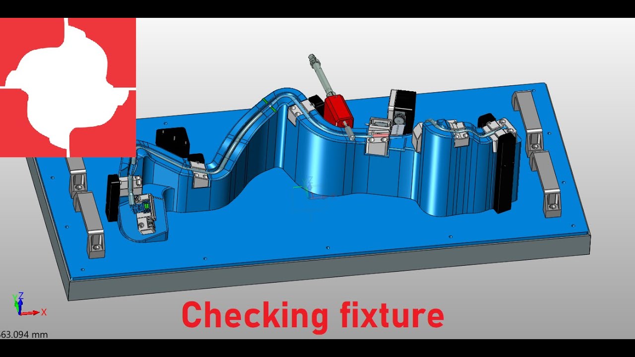 Checking fixture for automotive - YouTube