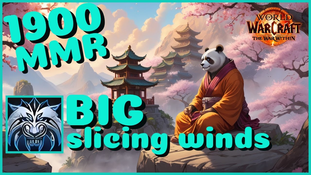 🔥 MASSIVE Slicing Winds: 1900 MMR Monk Shuffle PvP | War Within WoW 🔥 ...
