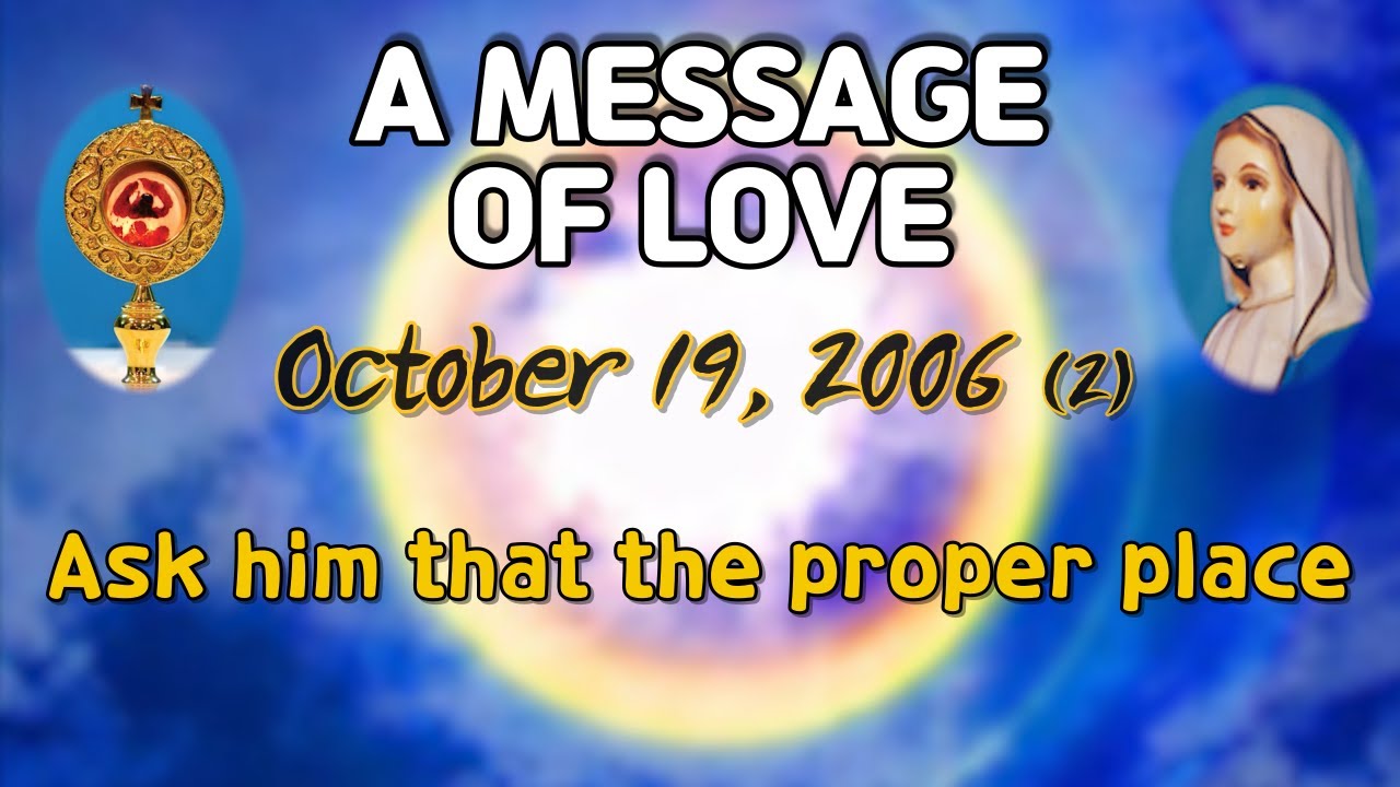 October 19, 2006(2) Ask him that the proper place - YouTube