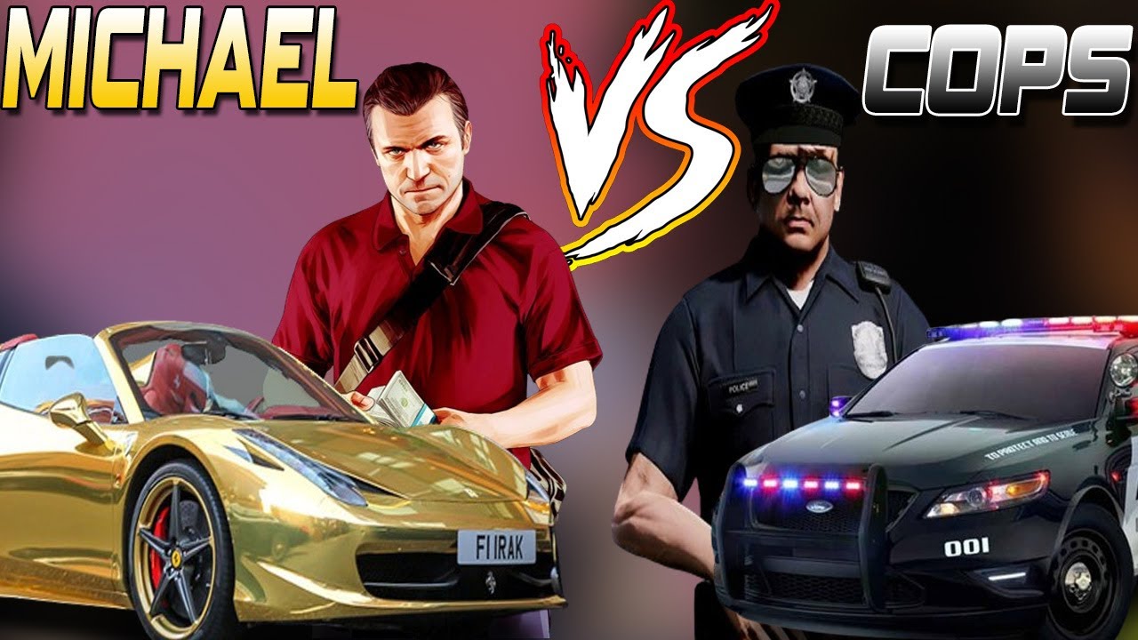 MICHAEL FERRARI VS COPS #COPS #MICHAEL #GAMING #GTA5 #GTA6 #CARS # ...