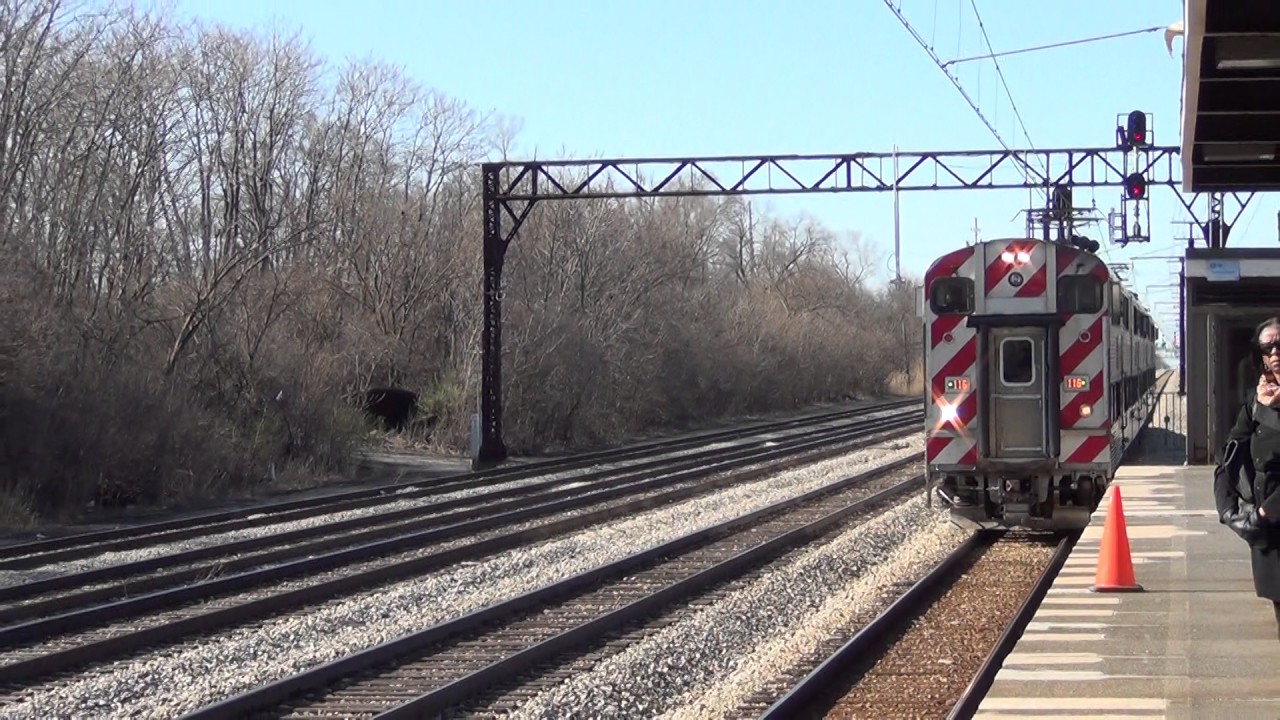 HAVE YOU EVER HEARD AN ALL ELECTRIC METRA BI LEVEL COMMUTER TRAIN HD ...