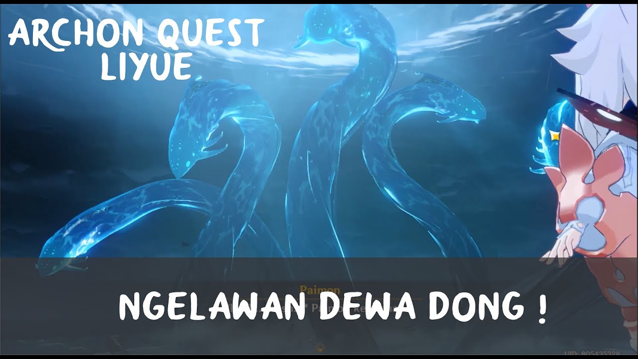 Genshin Impact : Archon Quest Liyue Final Battle VS Osial The Vortex ...