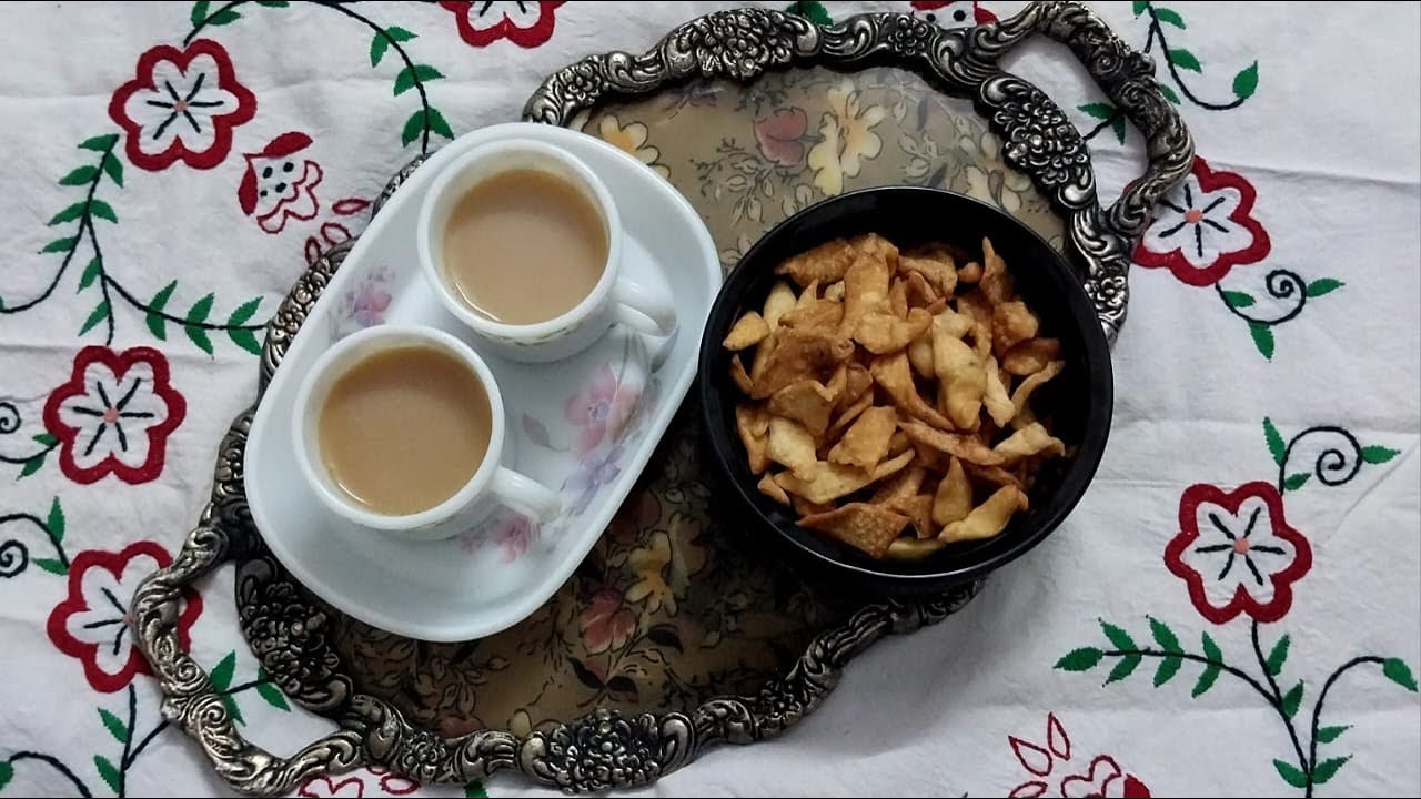 Nimki Recipe || Easy Crispy Nimki / Kucho Nimki Recipe || Namkeen ...