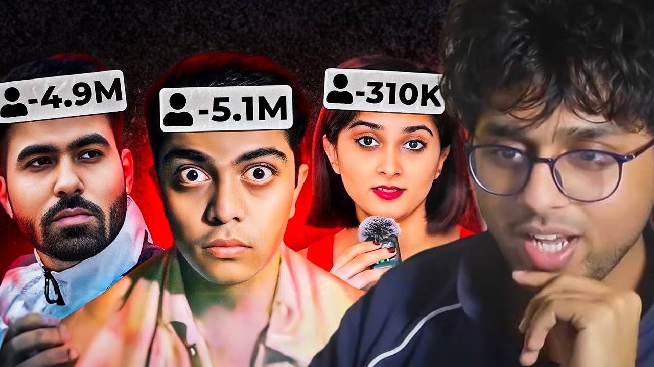 Rachitroo reacts to Indian Youtubers with worst reputation by Glowkus ...