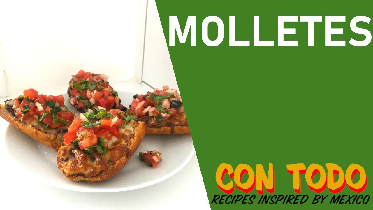 how to make MOLLETES - Mexican breakfast sandwiches - YouTube