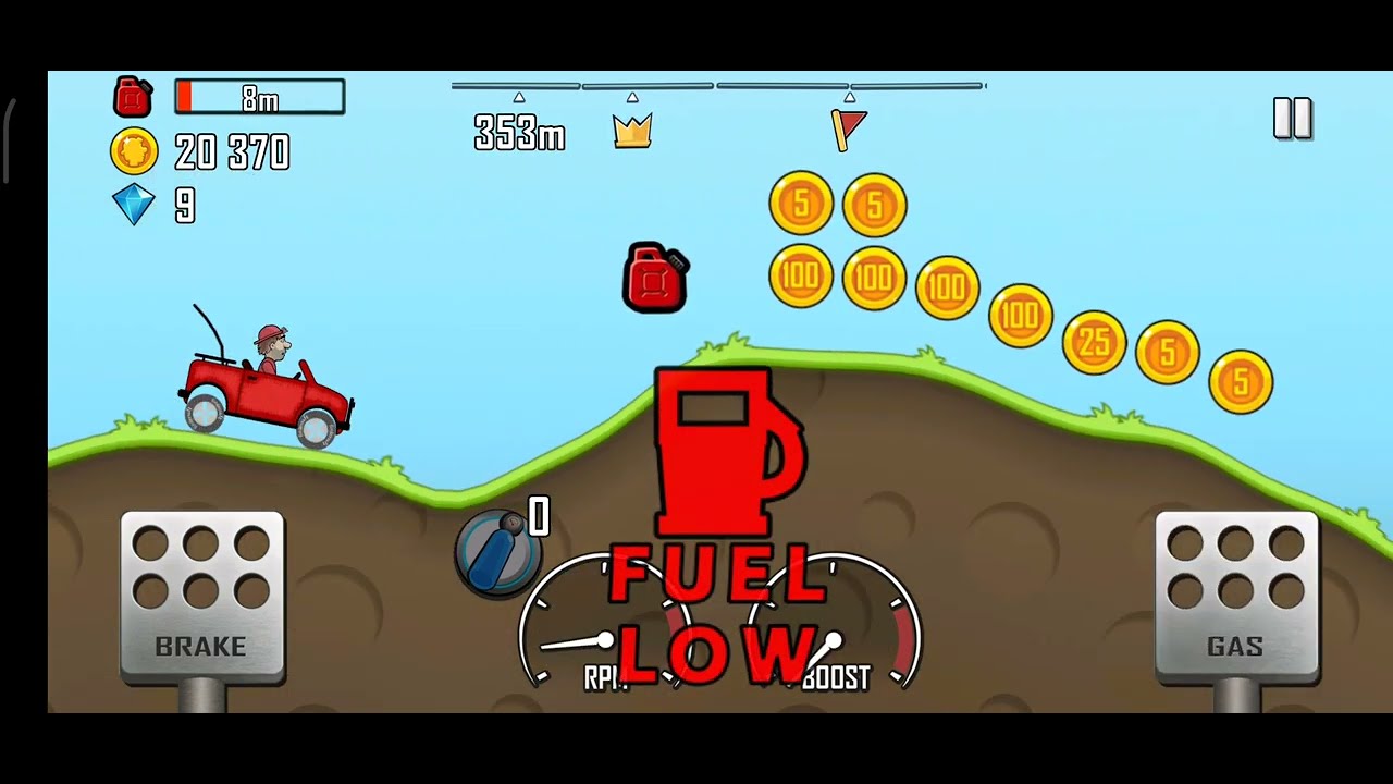Hill Climb Racing gameplay | Hill Climb racing game | hill climb racing ...