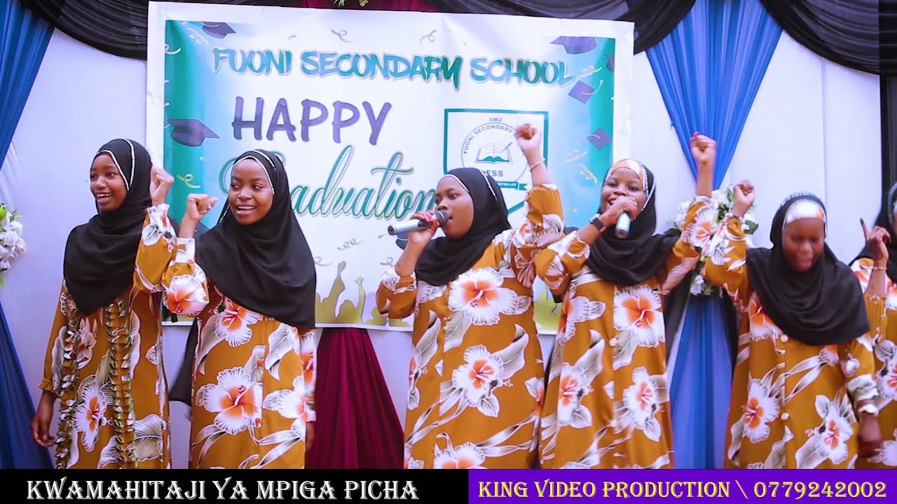 Qaswida mpya ya mahafali skuli ya fuoni secondary 2025| official video ...