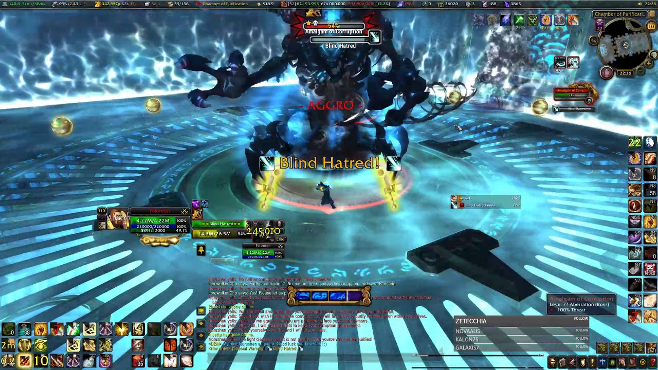 Mythic Siege of Orgrimmar solo mount run (retribution paladin) - YouTube