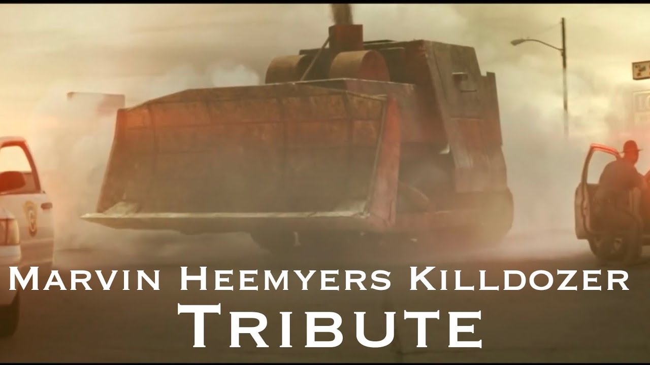 Marvin Heemyers Bulldozer rampage | Killdozer Tread tribute - YouTube