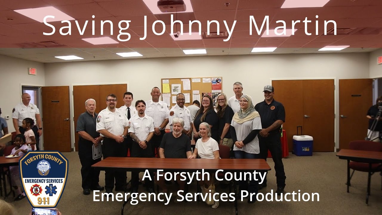 Forsyth EMS Save: Johnny Martin - YouTube