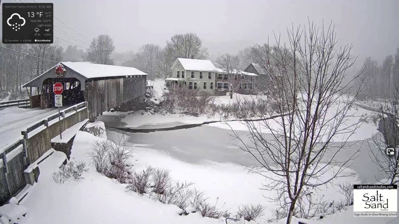 Vermont's Mad Valley River, Live Cam - YouTube