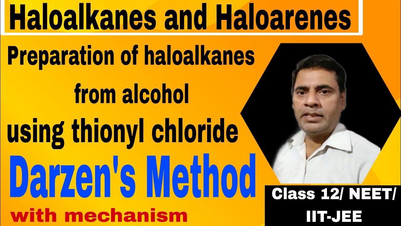 Preparation of haloalkanes from alcohol by using thionyl chloride #06 ...