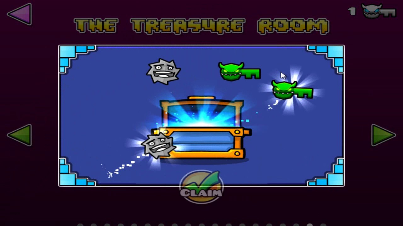 Geometry Dash (2.1) como encontrar la llave verde - YouTube