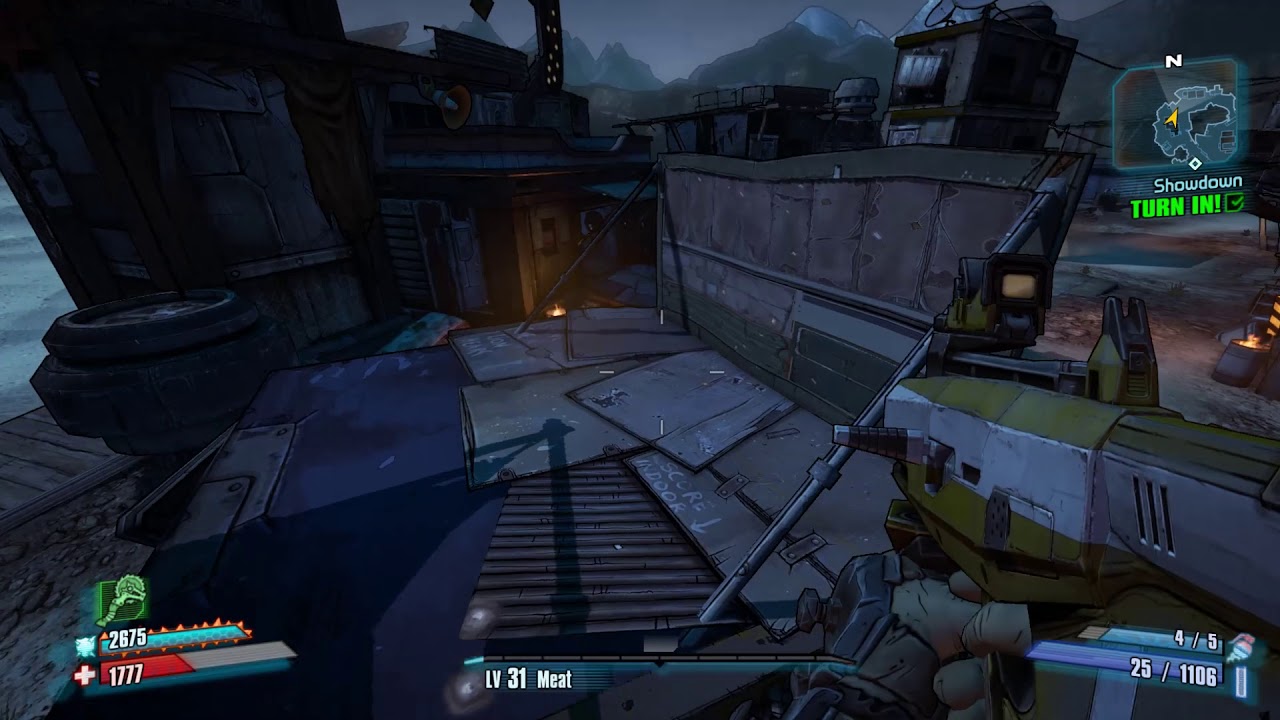 Borderlands 2 How to get to the sheriff's platform - YouTube
