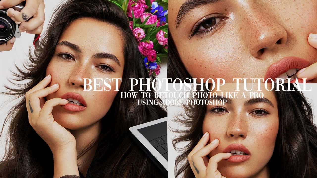 Skin retouching - Best photoshop tutorial 2. Dodge&burn - YouTube