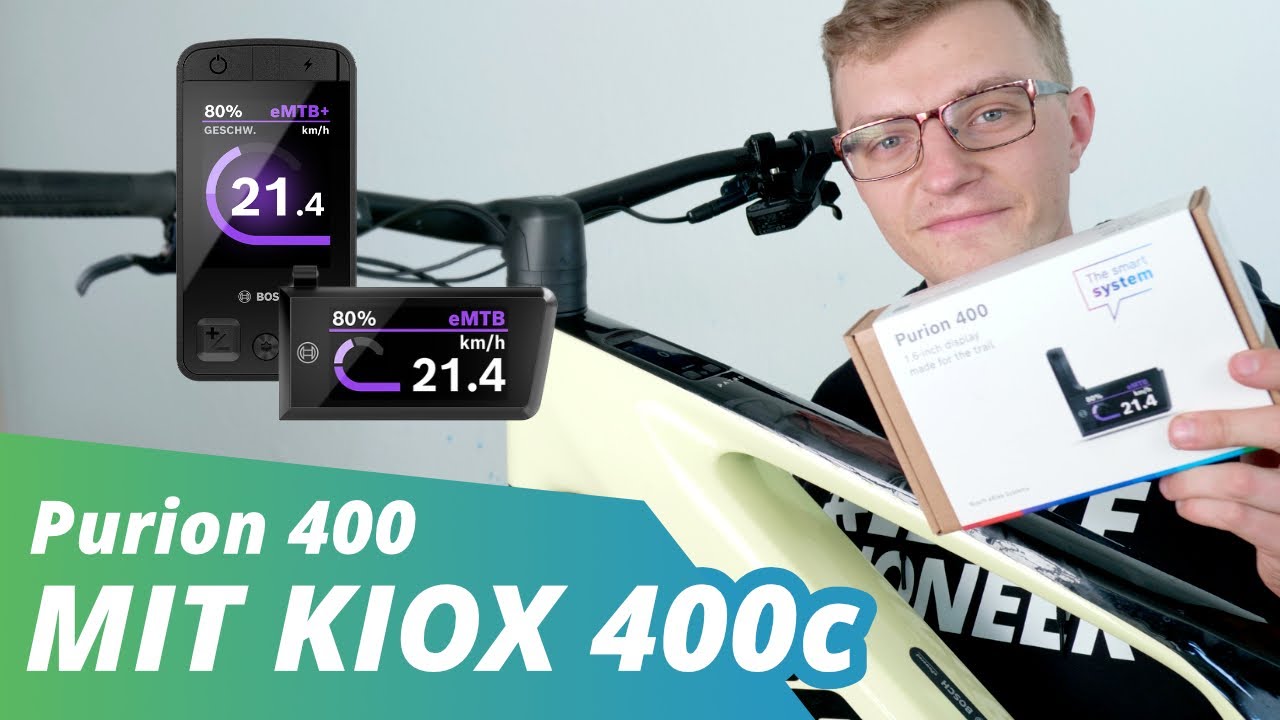 Bosch Purion 400 am Kiox 400c nachrüsten | Tutorial🔧 - YouTube