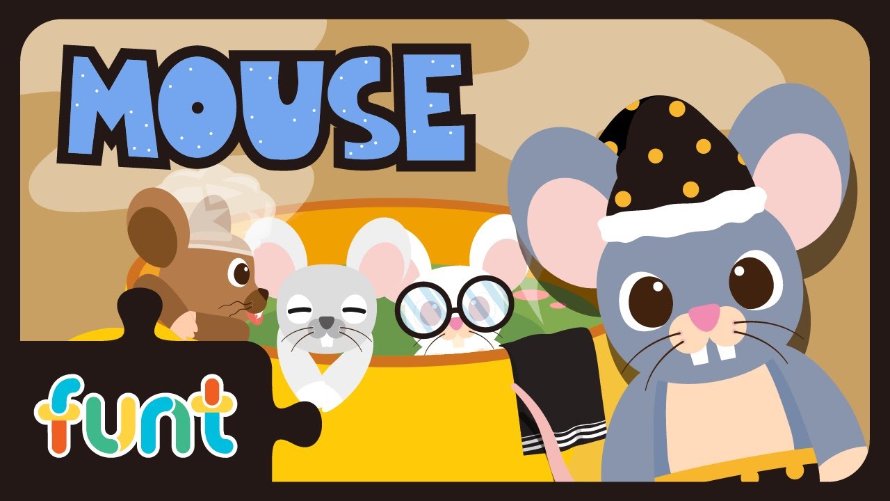 펀트 FUNT | MOUSE 쥐 | 영어 동요 | 인기 동요 | 동물 동요 | ENGLISH SONG | FUNT SONG ...